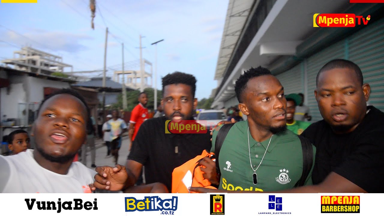 SHANGWE LA MASHABIKI WA YANGA KWA MACHEZAJI/JOB,KIBWANA,KIBABAGE,MSHERI ...