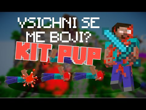 KOLIKRÁT UMŘU NA KITPVP? Záznam z 96. streamu - Minecraft