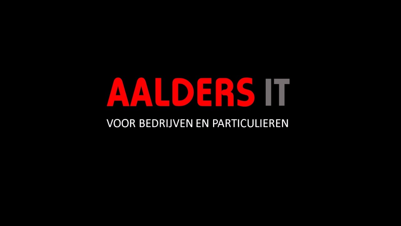 Aalders IT - YouTube