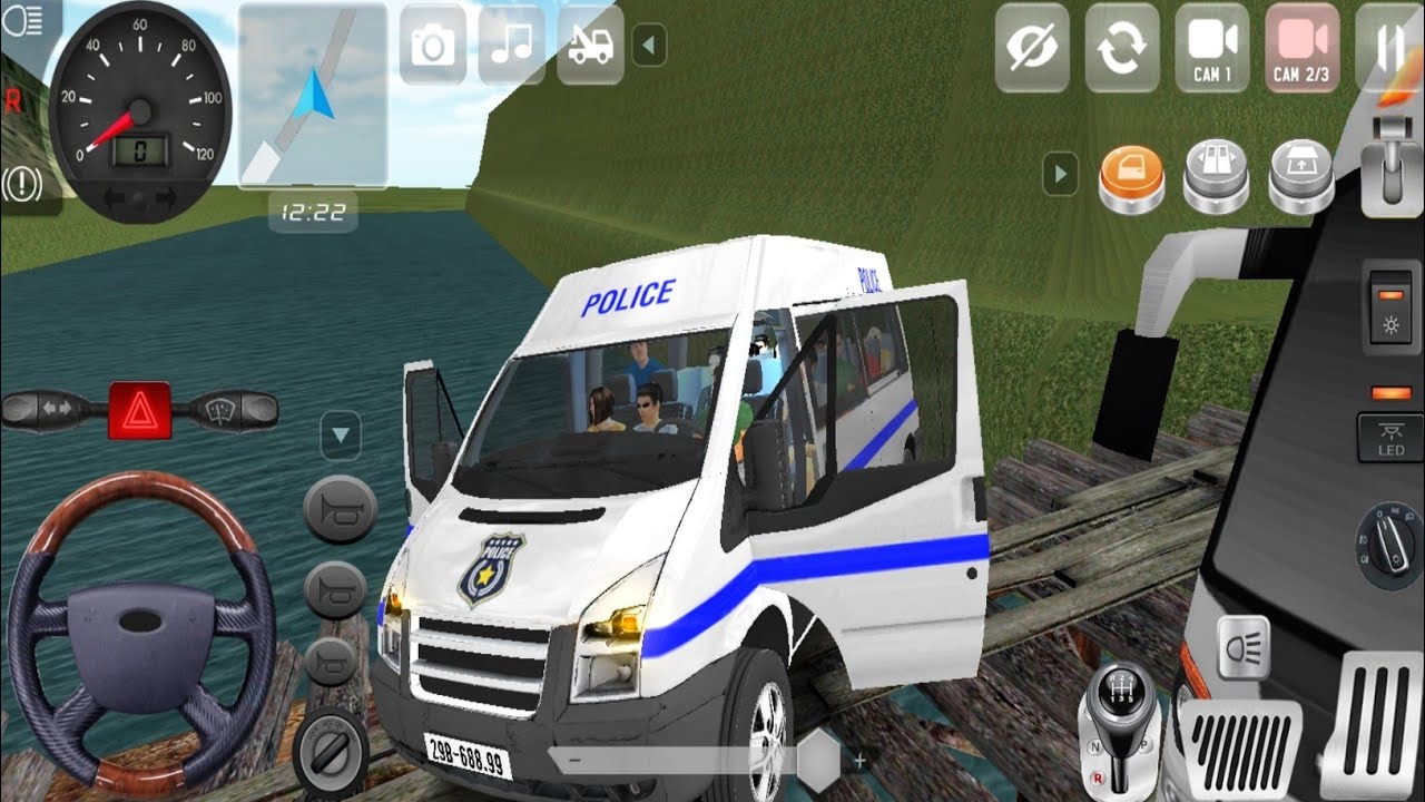 Minibus Simulator Vietnam - Police Minibus Driving - Bus Game Android ...