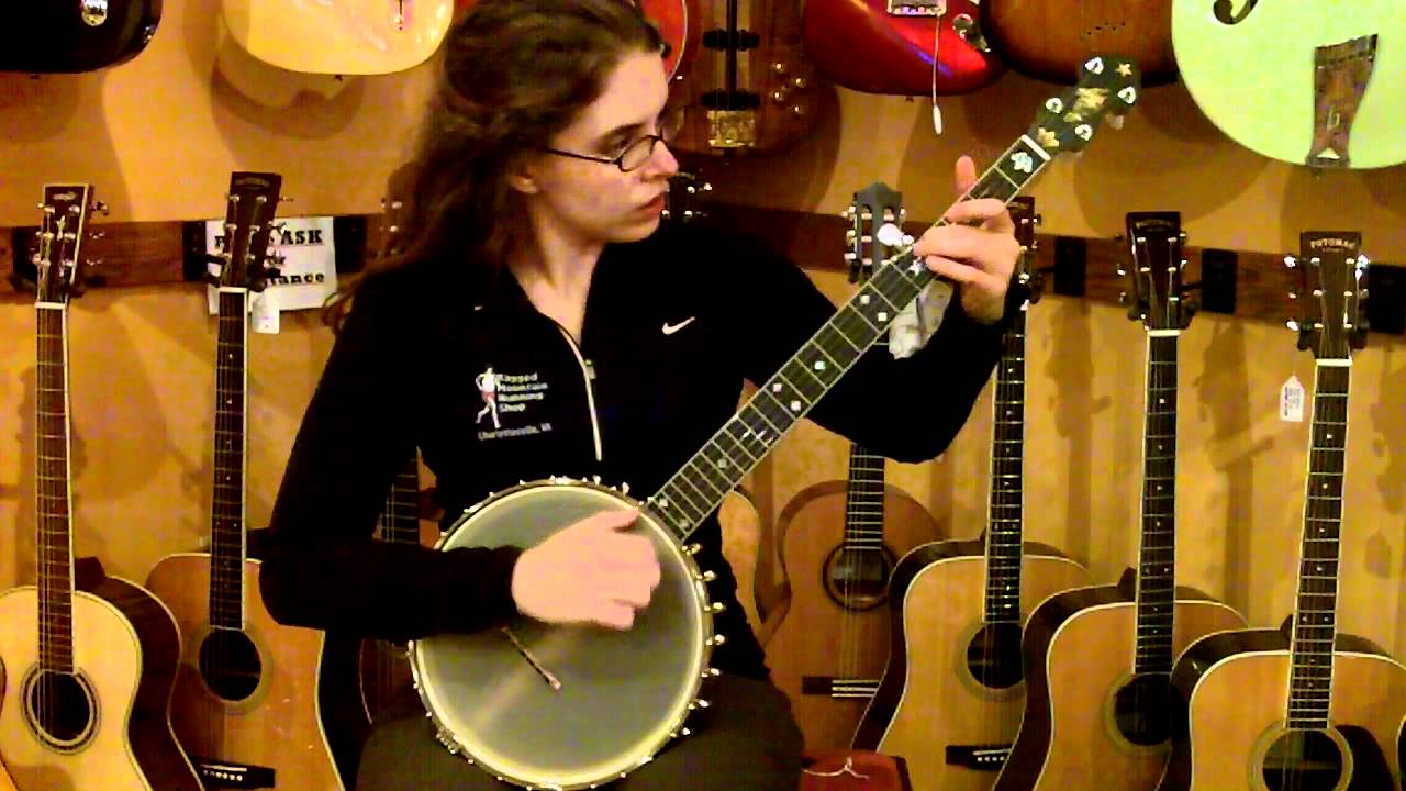 Eastman EBJ-WL Whyte Laydie Banjo - YouTube