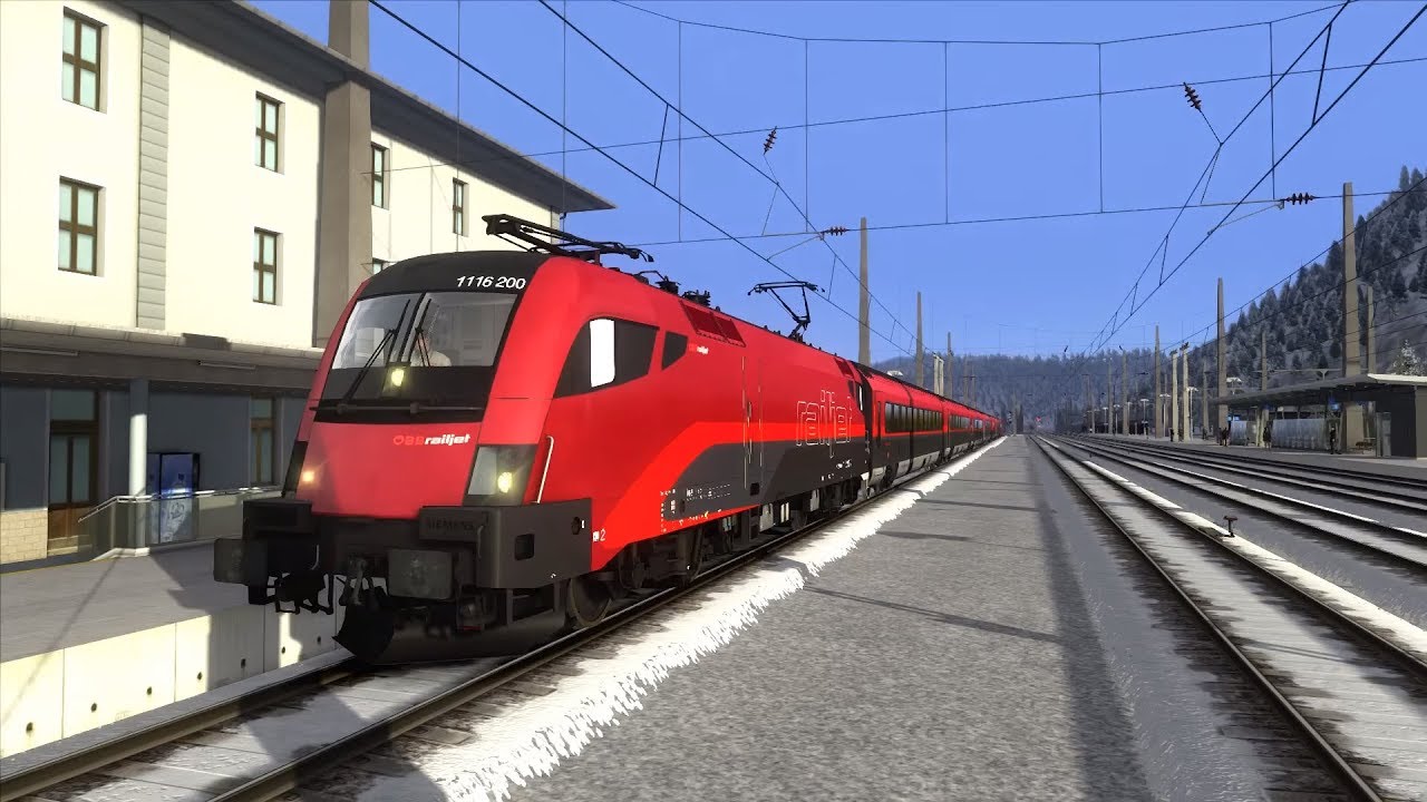 Train Simulator 2019 - Aux commandes d'un RailJet sur la Semeringbahn ...