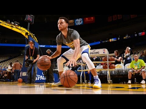 Steph Curry Full Pre Game Routine Warmup | Riscaldamento Pre Partita ...