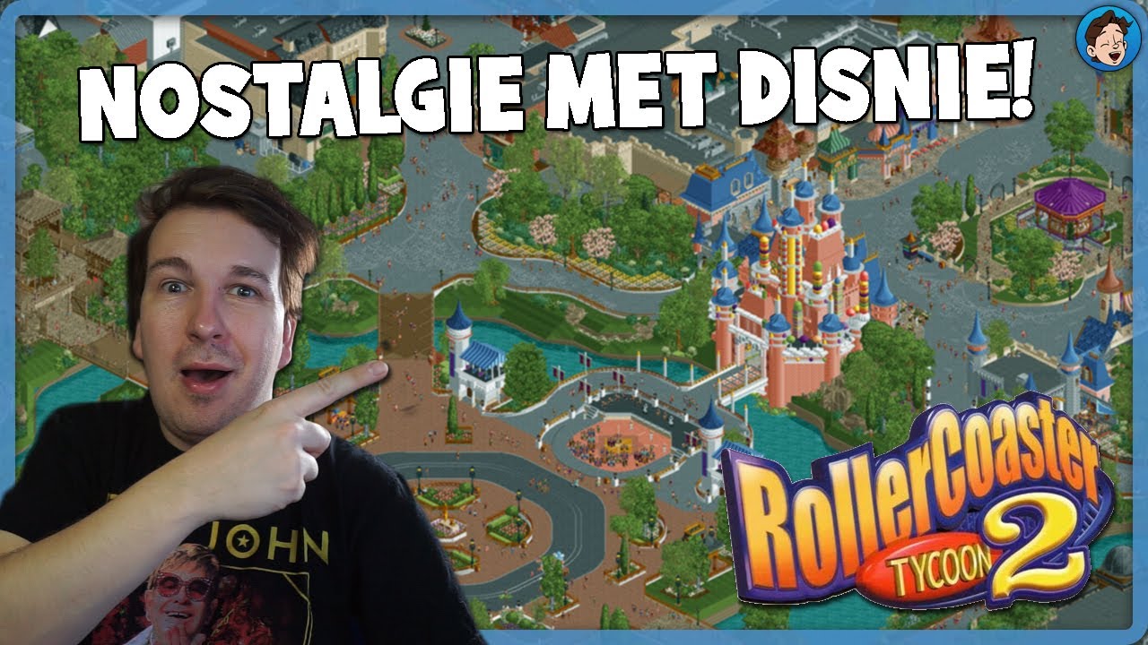 EFTELING EN DISNEY IN NOSTALGISCHE GAME! - YouTube