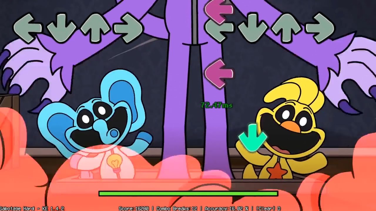 FNF: WHO ARE the SMILING CRITTERS?! in Friday Night Funkin' be like ...