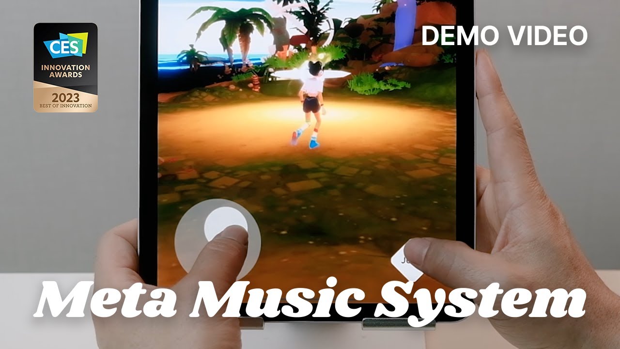 Meta Music System 2023 시연 영상 - YouTube
