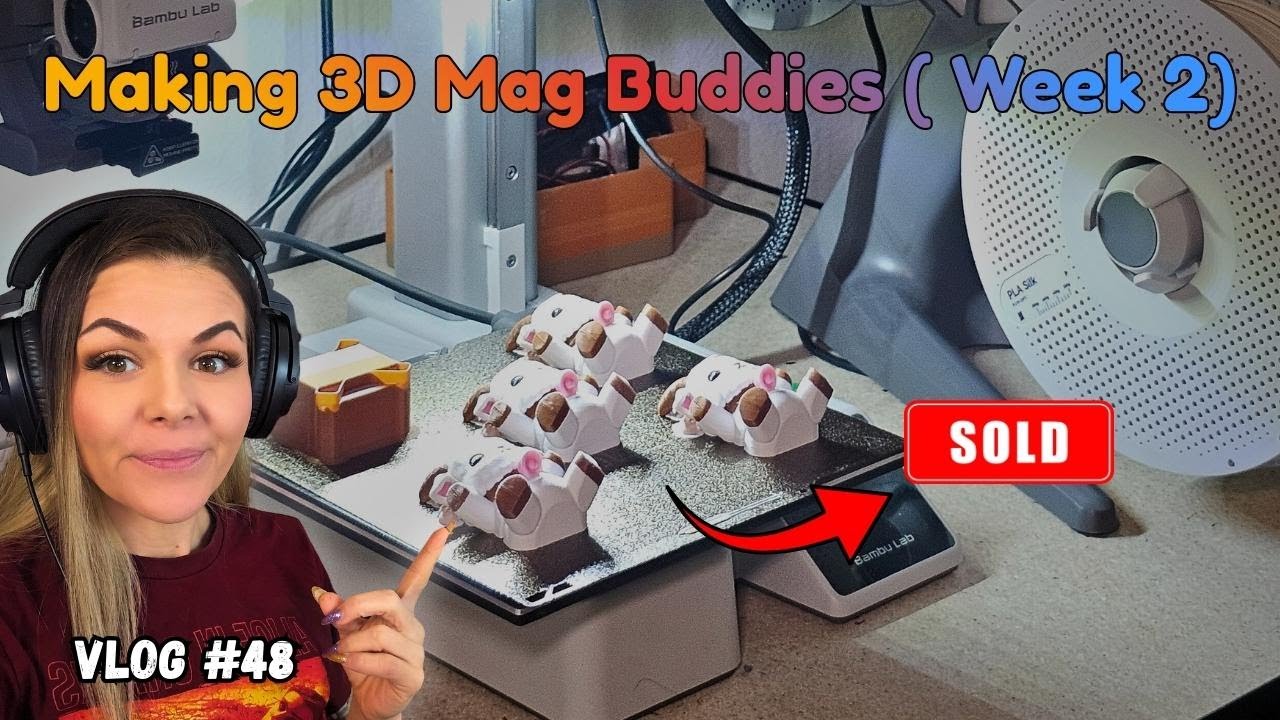 3D Printing Business: Behind The Scenes of Making My Own Files (Week 2 ...