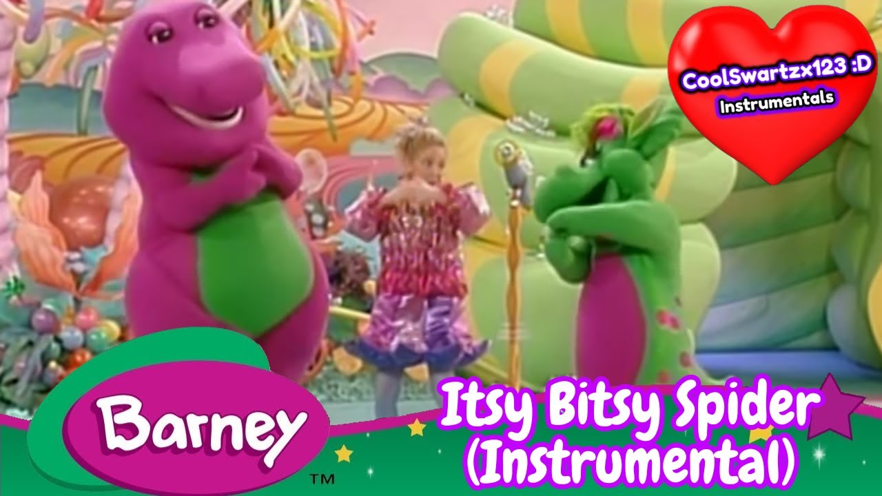 Barney: Itsy Bitsy Spider (Instrumental) - YouTube