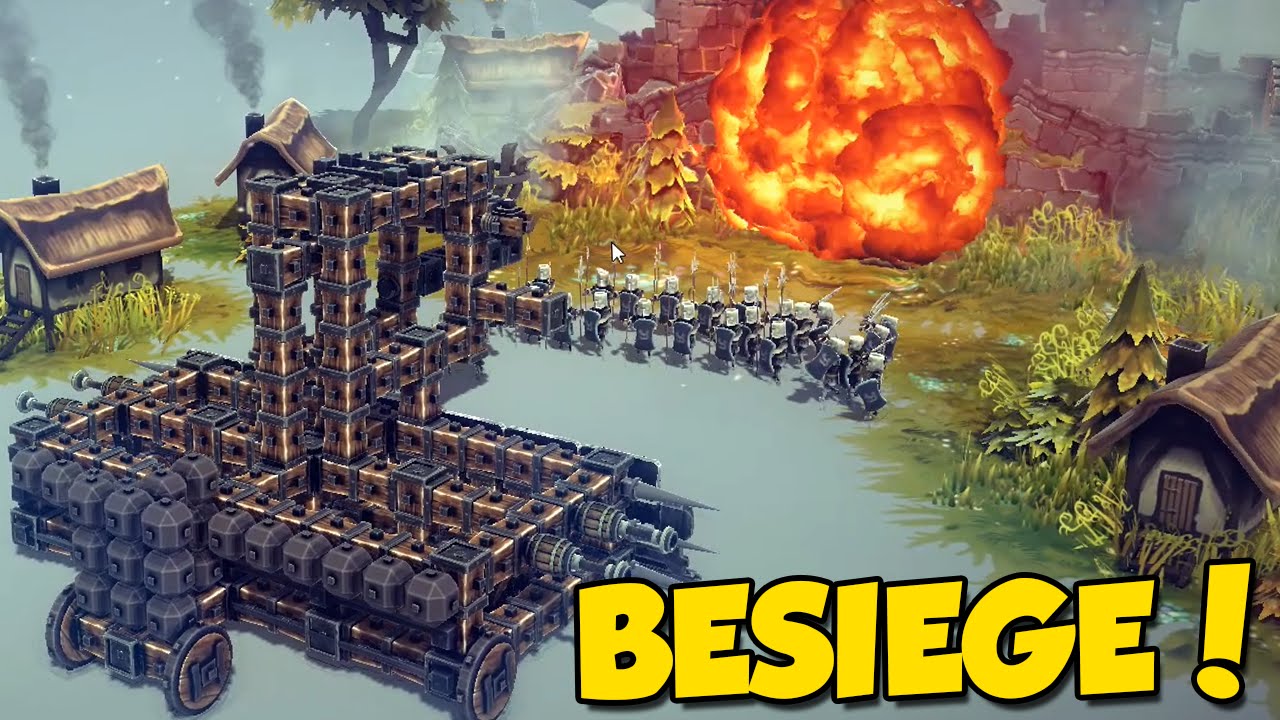 Podbiłem Rosję! - Besiege #3 - YouTube
