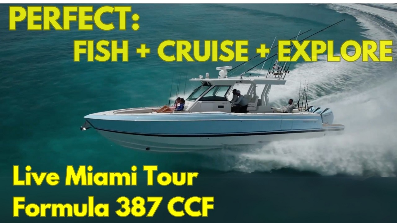 🚀 Formula 387 CCF | Ultimate Offshore Fishing & Luxury Center Console 🌊 ...