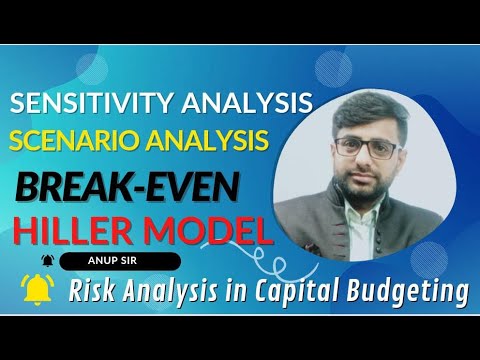 Sensitivity , Scenario , Break Even , Hiller Model Analysis ||Risk ...