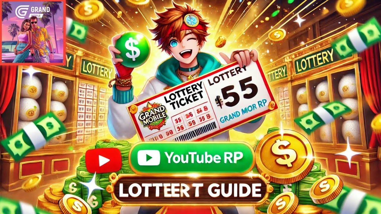 🎟️ How to Buy and Win Lottery Tickets in Grand Mobile RP Life Simulator ...