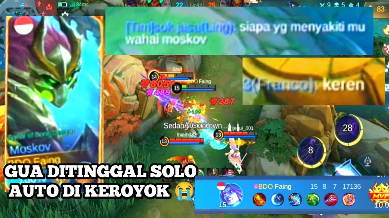 MOSKOV REVAMP MEMBALIKAN KEADAAN SAMPE DI PUJI TIM SENDIRI😍🔥 Mobile ...