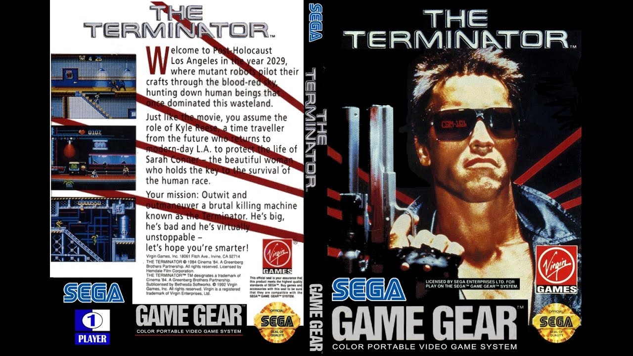 GAME GEAR - The Terminator - YouTube