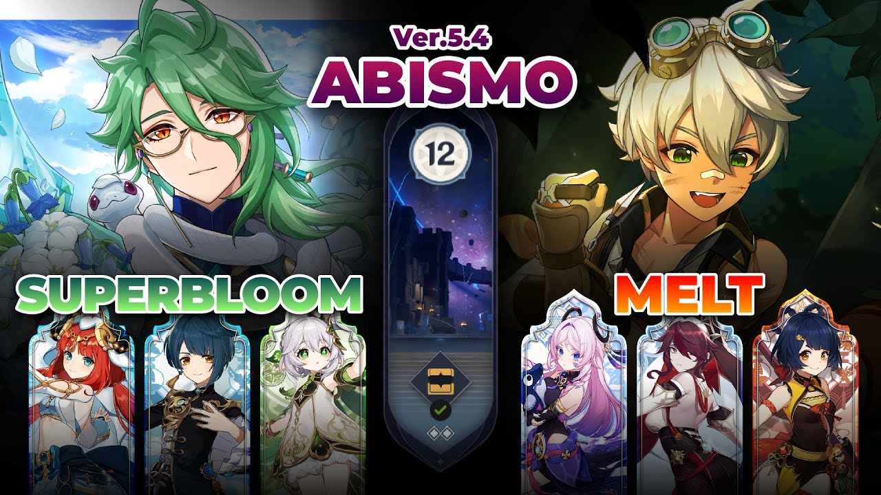 BAIZHU SUPERBLOOM & BENNETT MELT | SPIRAL ABYSS 5.4 | GENSHIN IMPACT ...