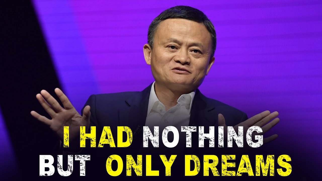 MY DREAMS WERE JUST SMALL - Jack Ma Inspiring Story - YouTube