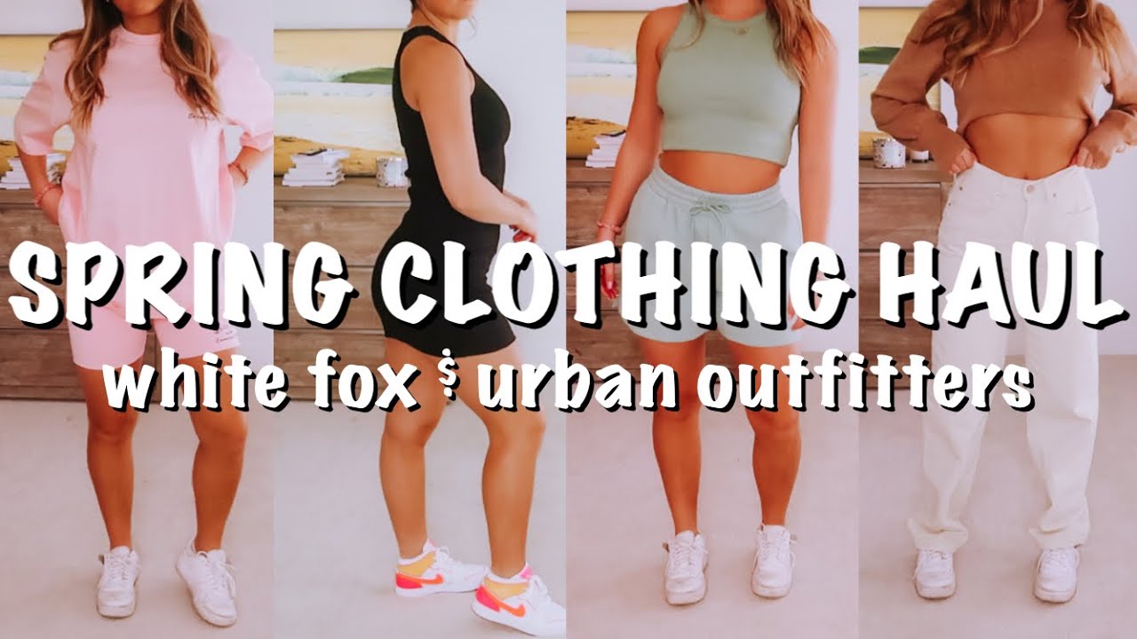 Mini Spring Try On Haul Whitefox Urban Outfitters Youtube