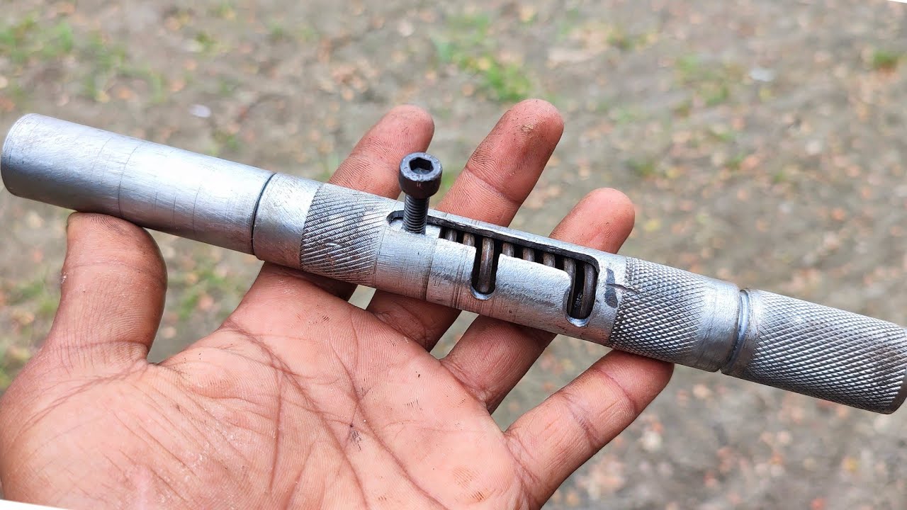 PROOF of the results of making a rifling barrel.Making barrel grooves ...