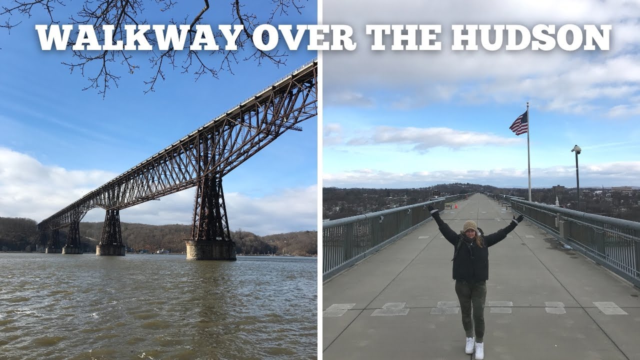 MASSIVE PEDESTRIAN BRIDGE! Walkway Over The Hudson - YouTube