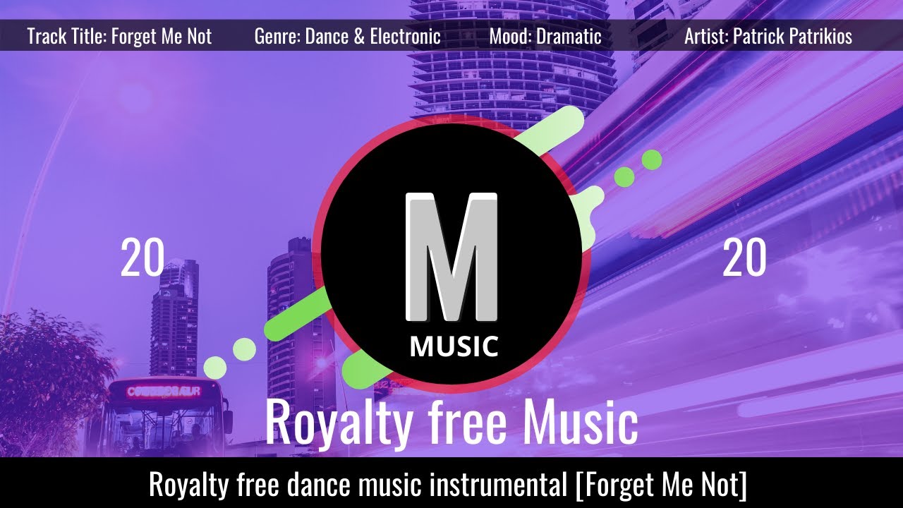 Royalty free dance music instrumental [M Music]2020 Forget Me Not ...