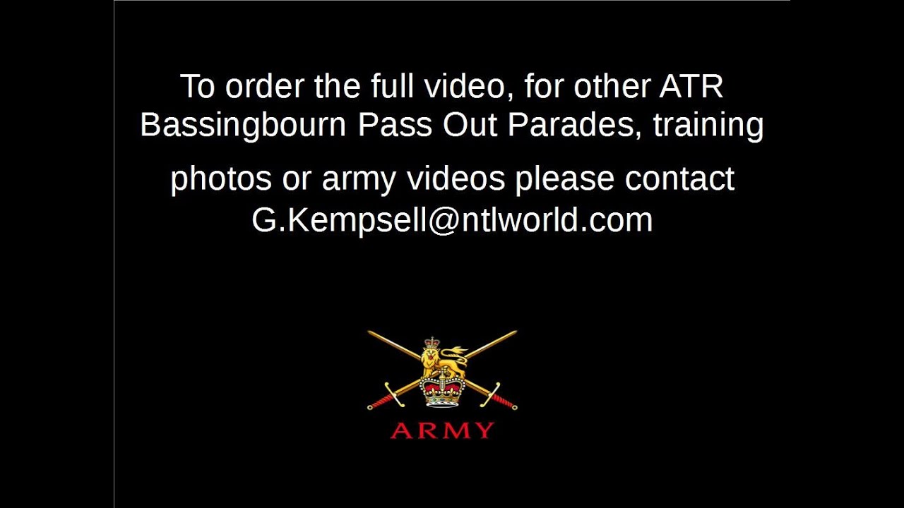 Bassingbourn basic training - YouTube