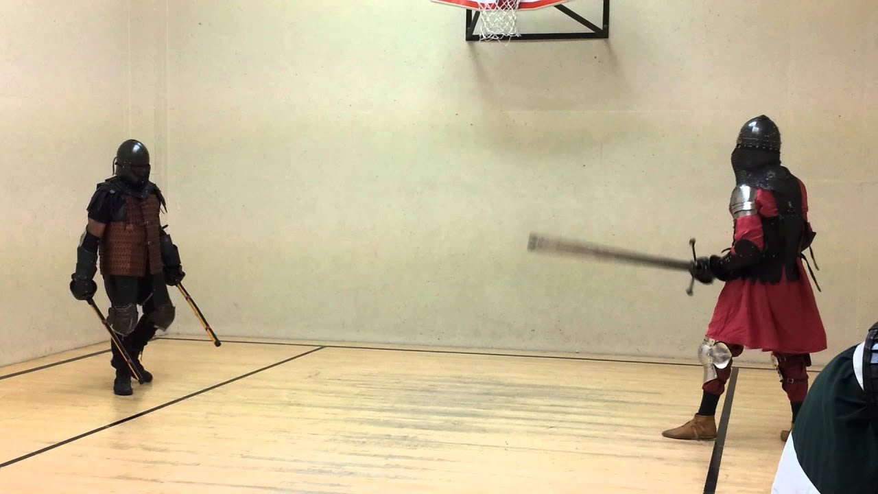 Oertha Eskalya SCA Indoor Heavy Fighter Practice 12-22-2013 Part 12 of ...