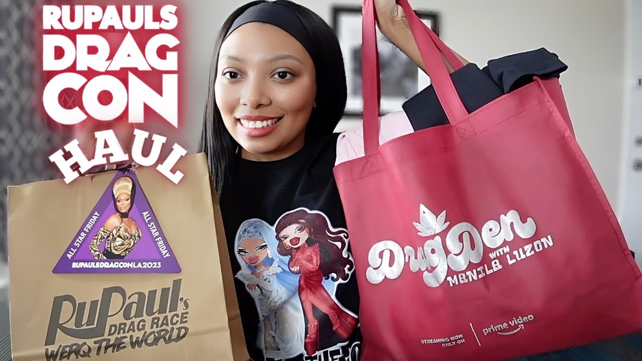Rupaul's DragCon Haul | Dolls, LaLa Ri's Earring, Merch & A Drag ...
