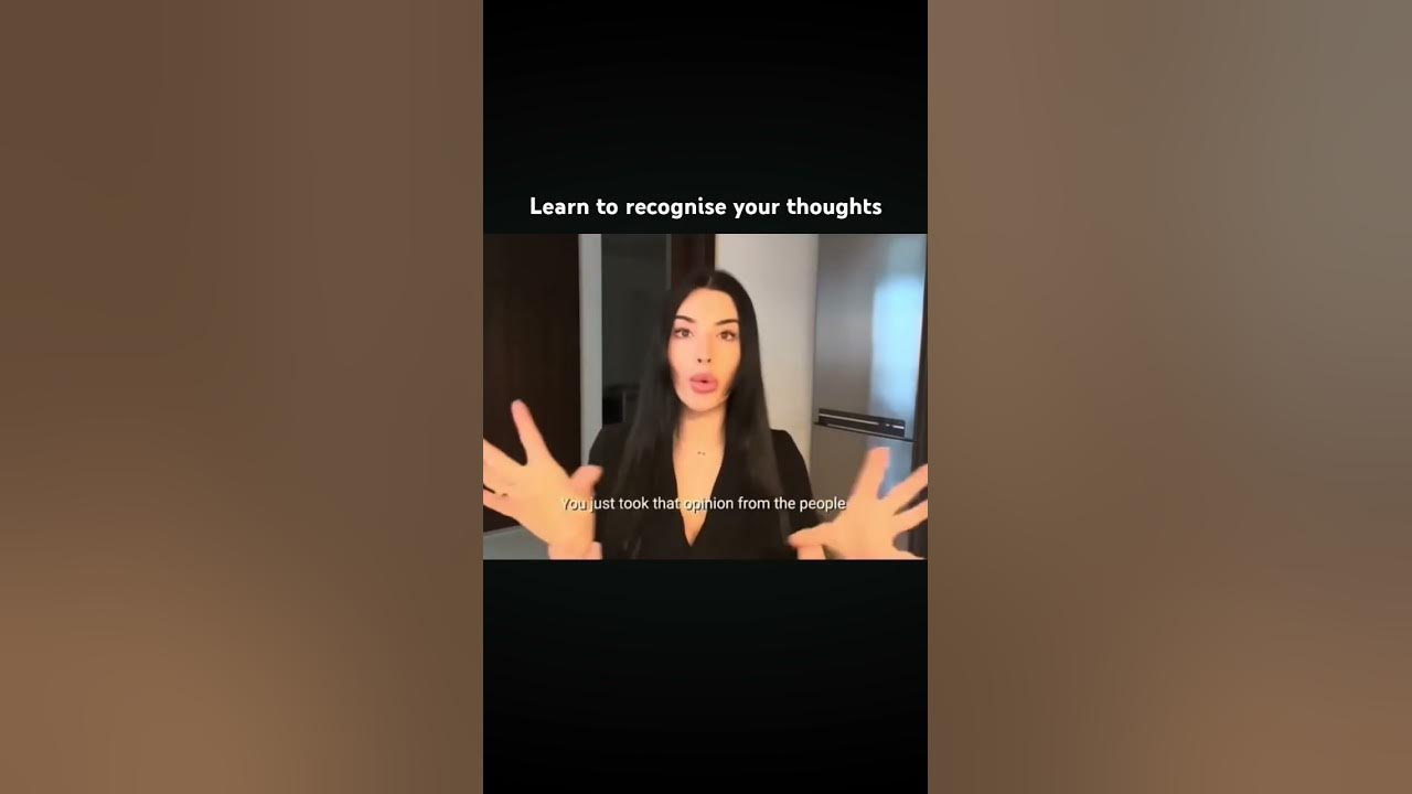 Don't let others control your life. Take control over your own life. - YouTube