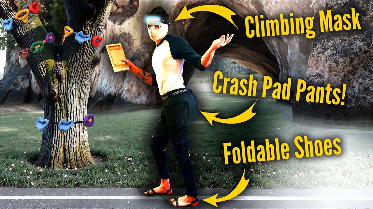 I Tried the DUMBEST Rock Climbing Products on Temu - YouTube