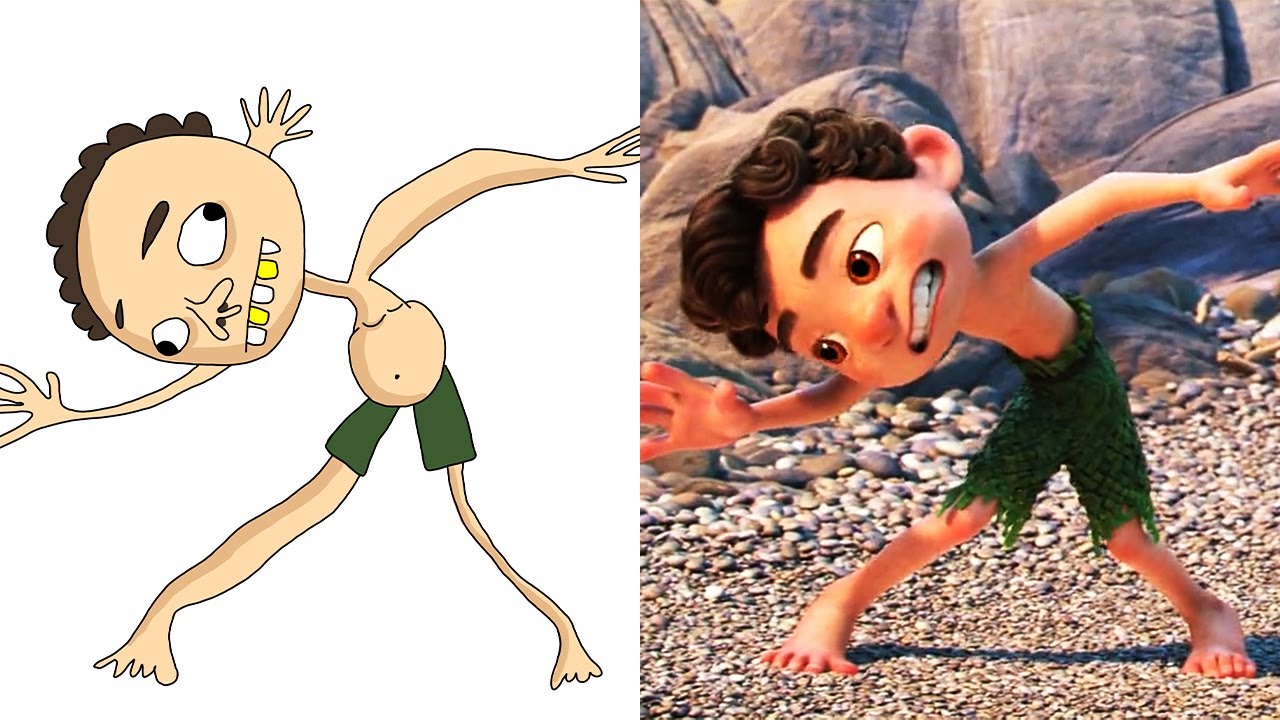 Luca Movie Drawing Meme | Funny Drawing 🤣 - YouTube