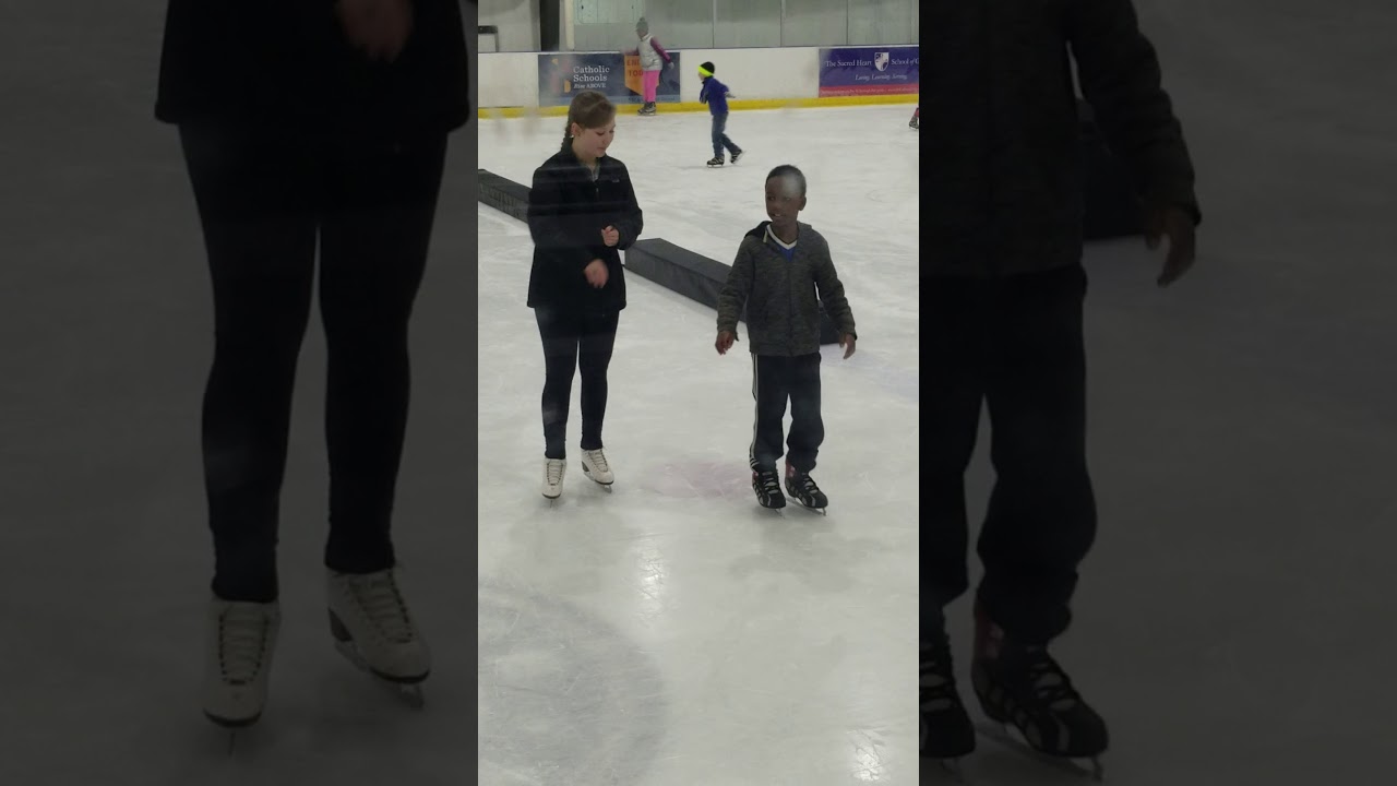 Ice Skating is scary. - YouTube