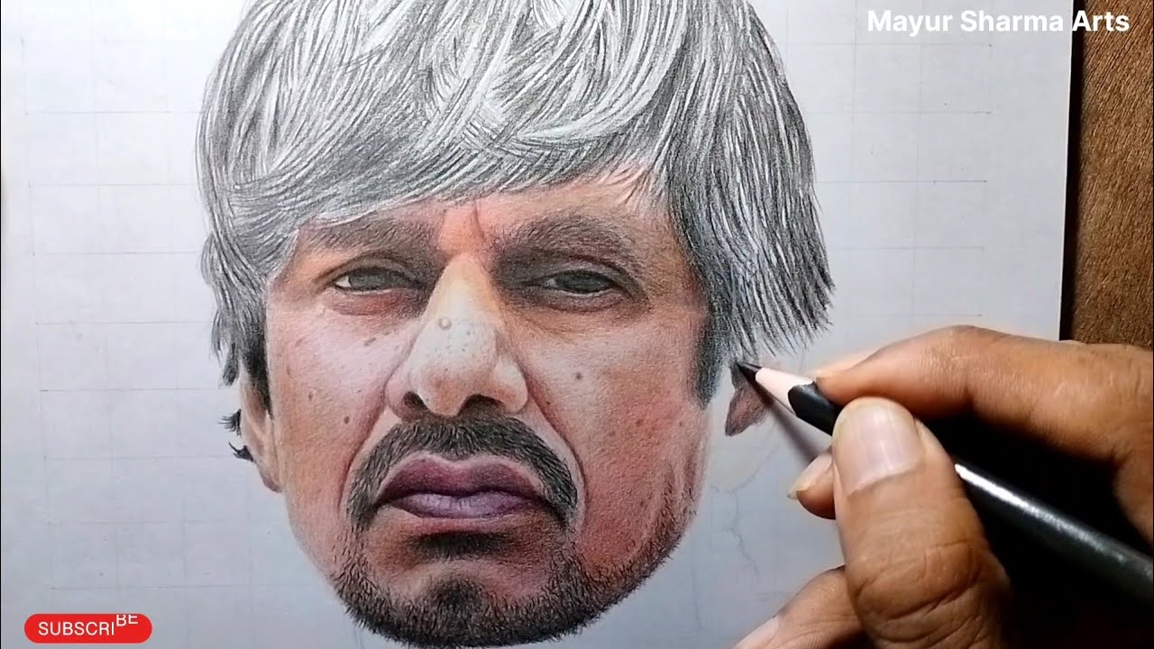 Vijay Raz Drawing || Mayur Sharma Arts || - YouTube