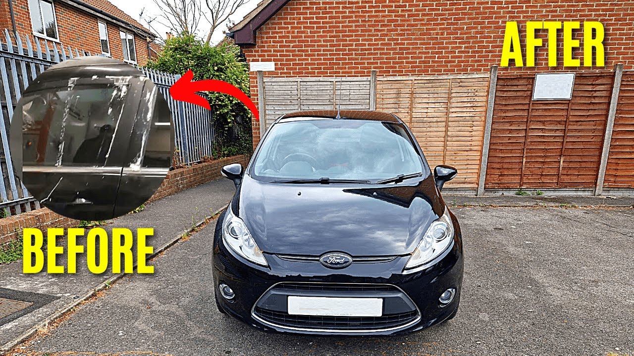 THE VANDALISED WRECKED FIESTA IS ALMOST COMPLETE PART 3 - YouTube