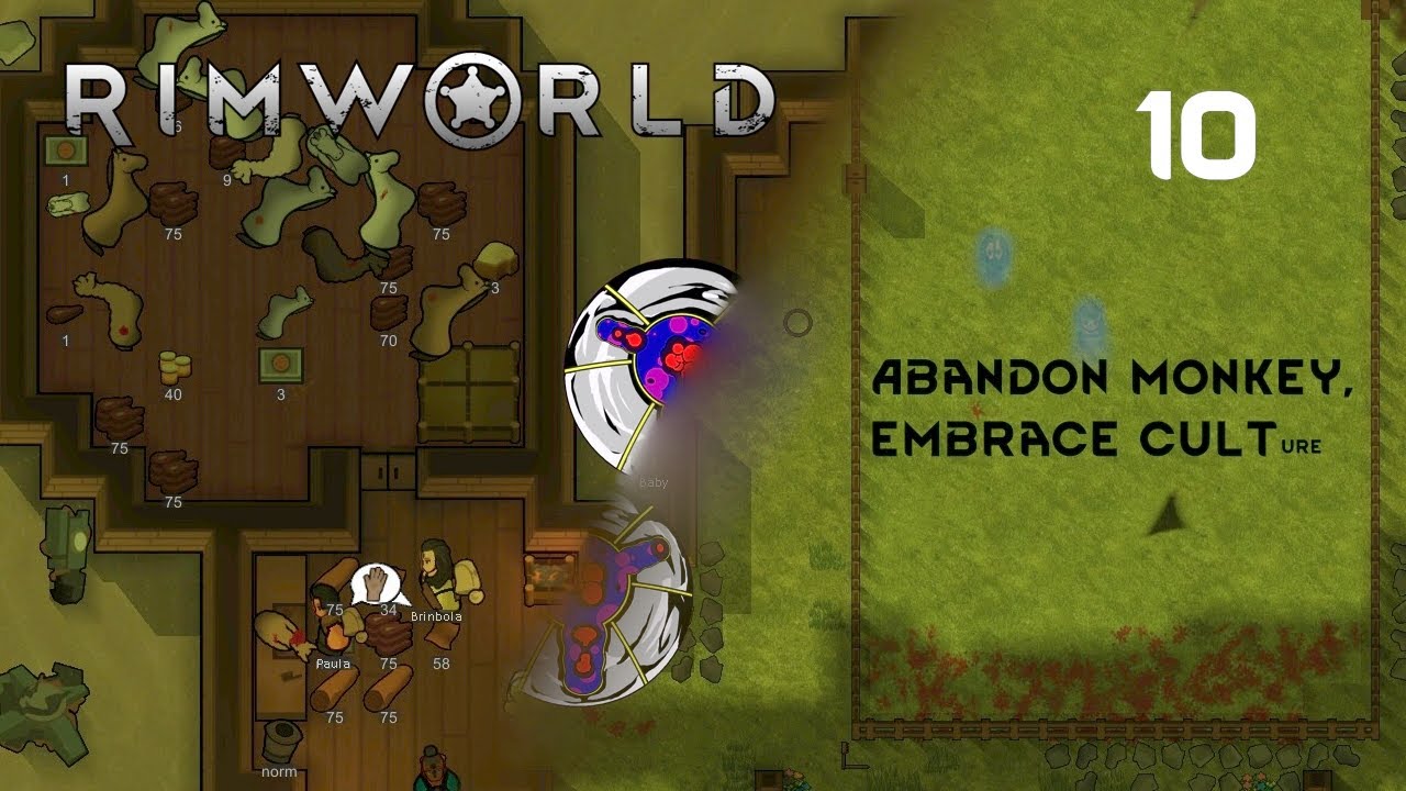 RimWorld: Abandon Monkey Embrace CULTure - Episode: 10 - It Was Only ...
