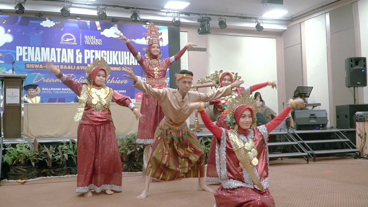 TARI EMPAT ETNIS oleh Sanggar Dara Daeng & LSB Pa'jaga Adat - YouTube