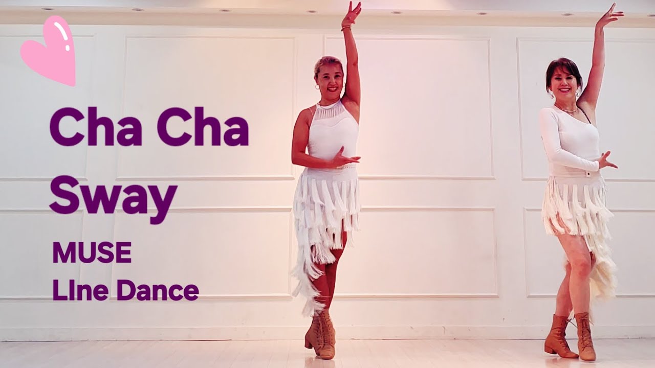 💜Cha Cha Sway (차차스웨이)line dance/ Improver/ 뮤즈라인댄스 - YouTube