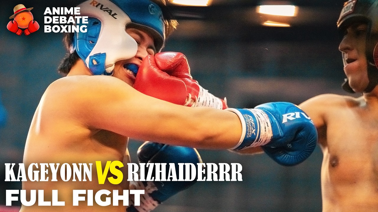 ANIME DEBATE BOXING - Match 1 (@kageyonn vs. @rizhaiderrr) FULL FIGHT ...