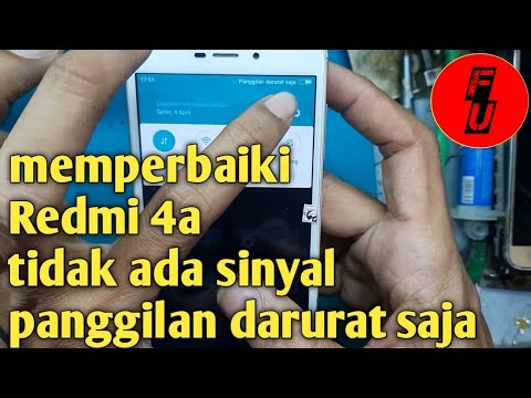 redmi 4a sinyal hilang/tidak ada sinyal habis ganti konektor cas - YouTube