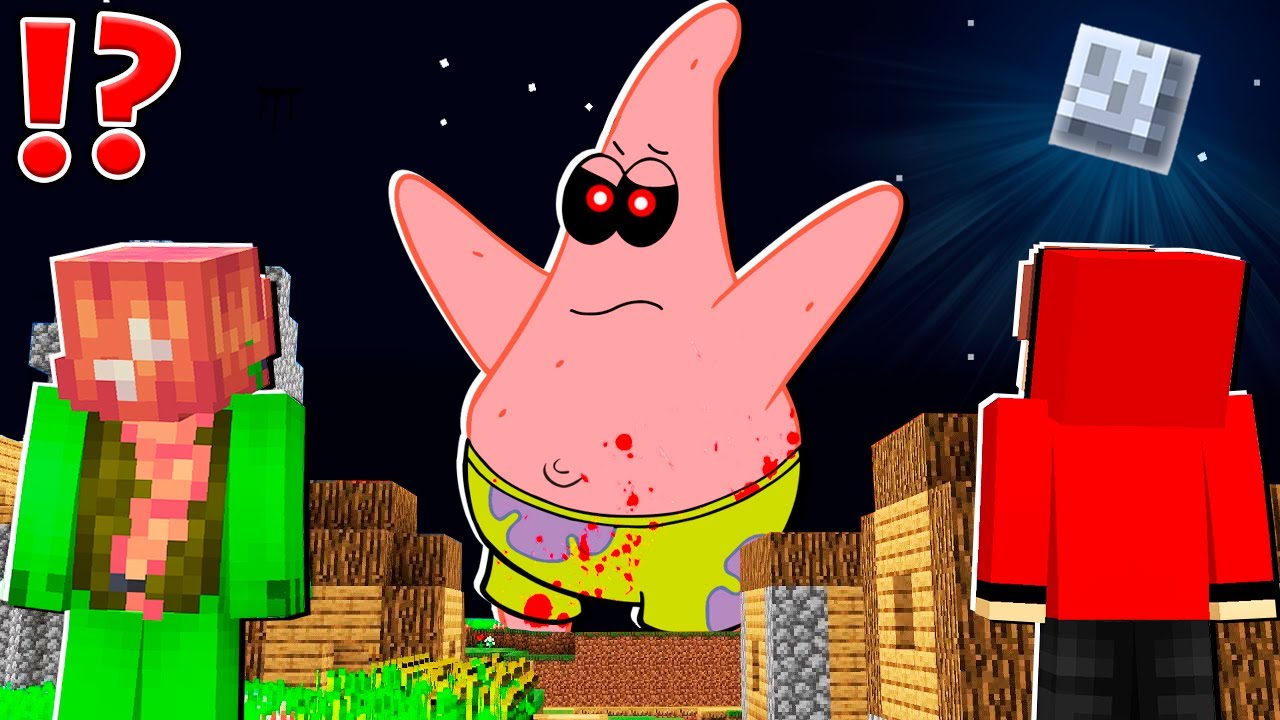 How Creepy PATRICK BECAME TITAN and ATTACK MIKEY and JJ Girls at 3am ...