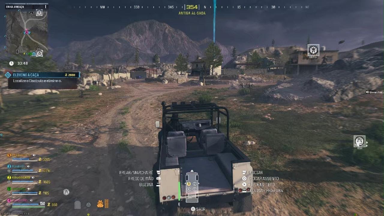 Call of Duty: DMZ Zombies Vistando as 3 zonas do mapa - YouTube