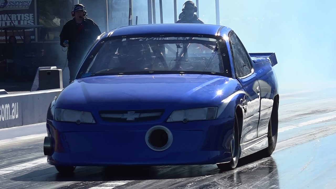 C&V PERFORMANCE LS POWERED TURBO UTE 6.90 @ 200 MPH - YouTube