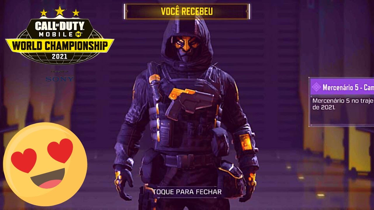 O NOVO PERSONAGEM CHEGOU: MERCENÁRIO 5 DO MUNDIAL DO COD MOBILE - YouTube