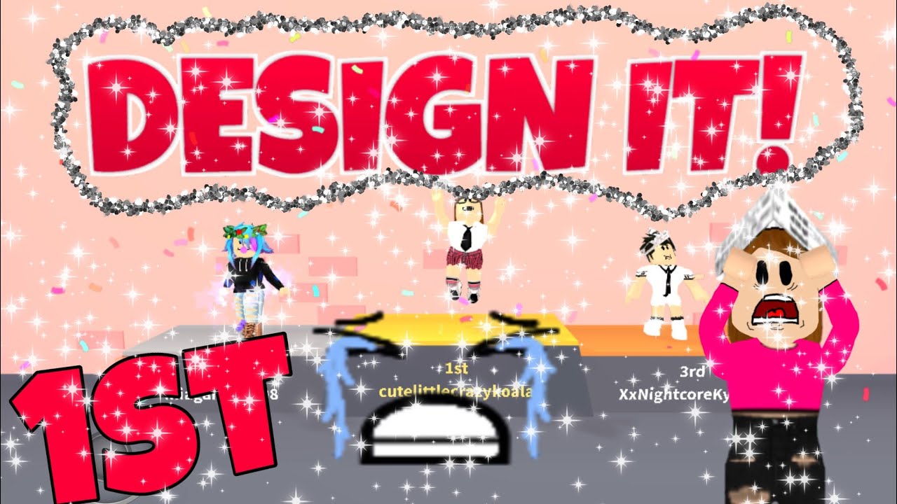 Let’s Play Roblox ~ Design It *FIRST PLACE SO MANY TIMES*😮 - YouTube