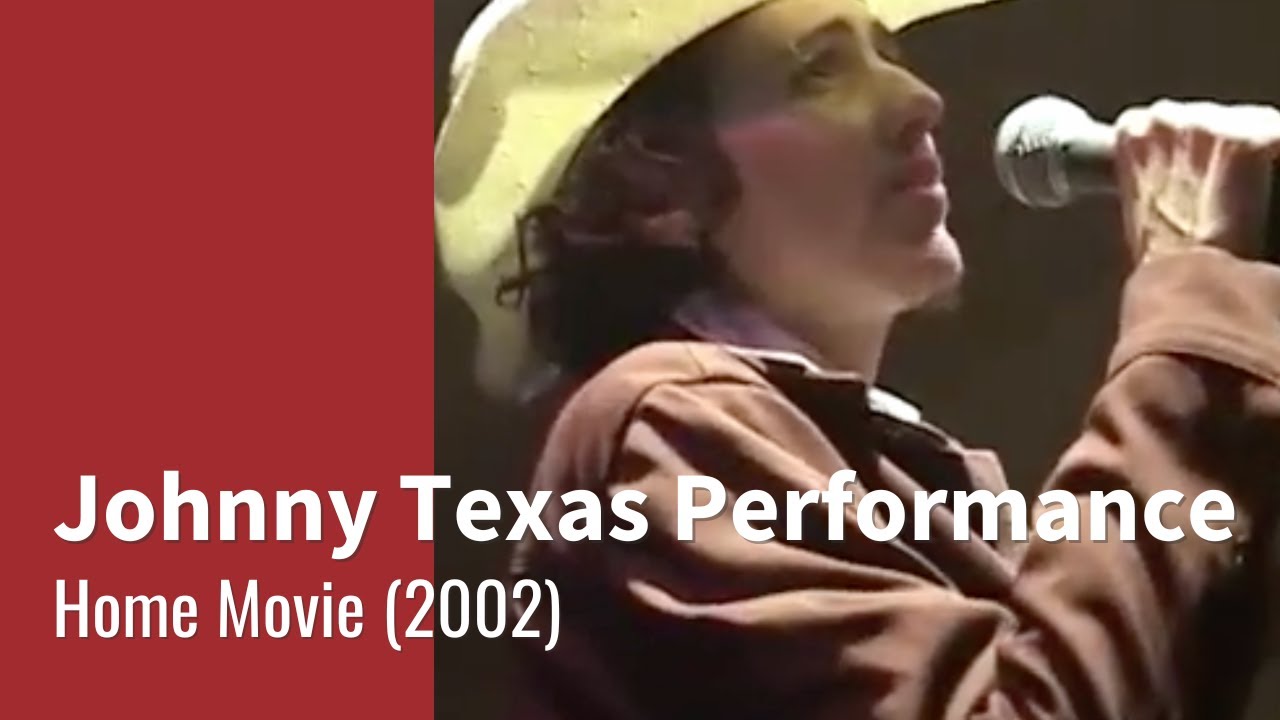 Johnny Texas Performance (2002) - YouTube