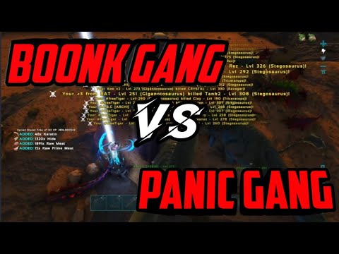 BOONK#99 VS PANIC GANG ARK OFFICAL PVP XBOX - YouTube