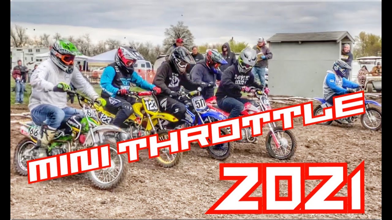 Mini Throttle Pit Bike Race Kansas 2021 - YouTube