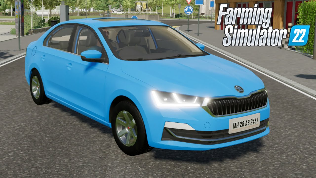 FS22 - Skoda Rapid 1.0 TSI - Farming Simulator 2022 Youngtimer Classic ...