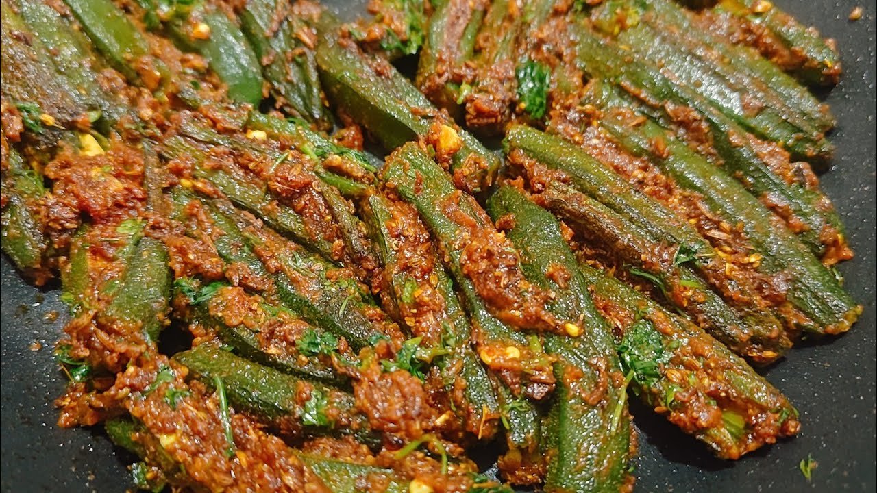 Masalo Se Bhari Huwi Bhindi Ki Recipe|Stuffed Bhindi Quick Recipe ...