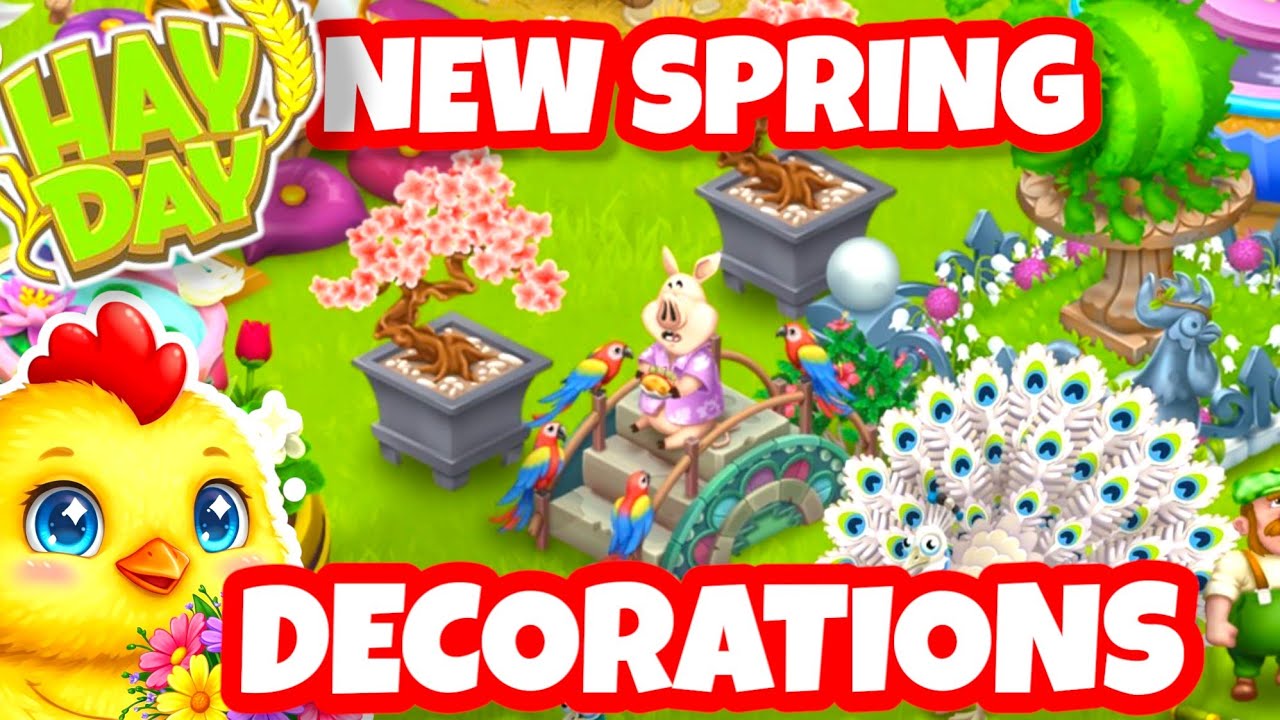 FEEDING BIRDS DECO UNLOCKED - Animal Sanctuary Valley Prize | Hay Day ...