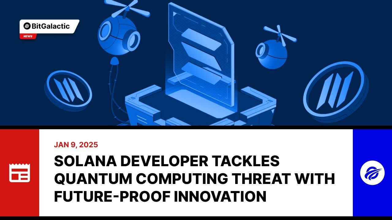 Solana Developer Tackles Quantum Computing Threat with Future-Proof ...